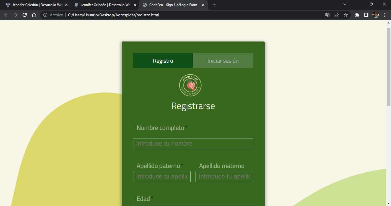 Jennifer Celedón | Desarrollo Web Front-End
